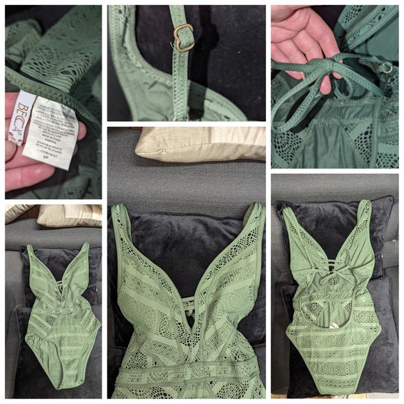Becca Swim Becca Brand One Piece Lace Swimsuit Poshmark